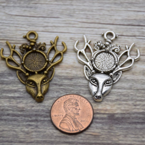 Stag Head - Etsy