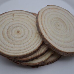 Rustic Wood Discs - Etsy
