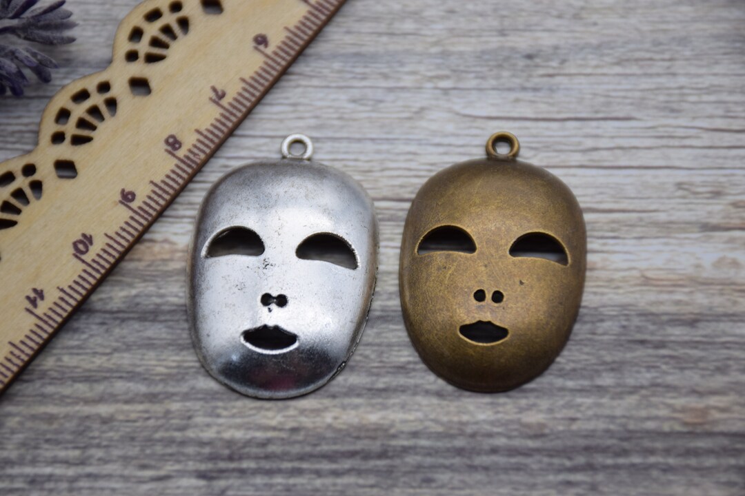 10 Mask Charm Drama Mask Charm Theatre Mask Charm Opera Mask Comedy ...
