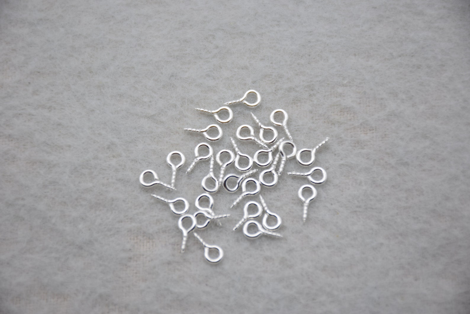 100 Eye Hook Screw,screw Eye Bails,eye Loop Screws,eye Pins,connector ...