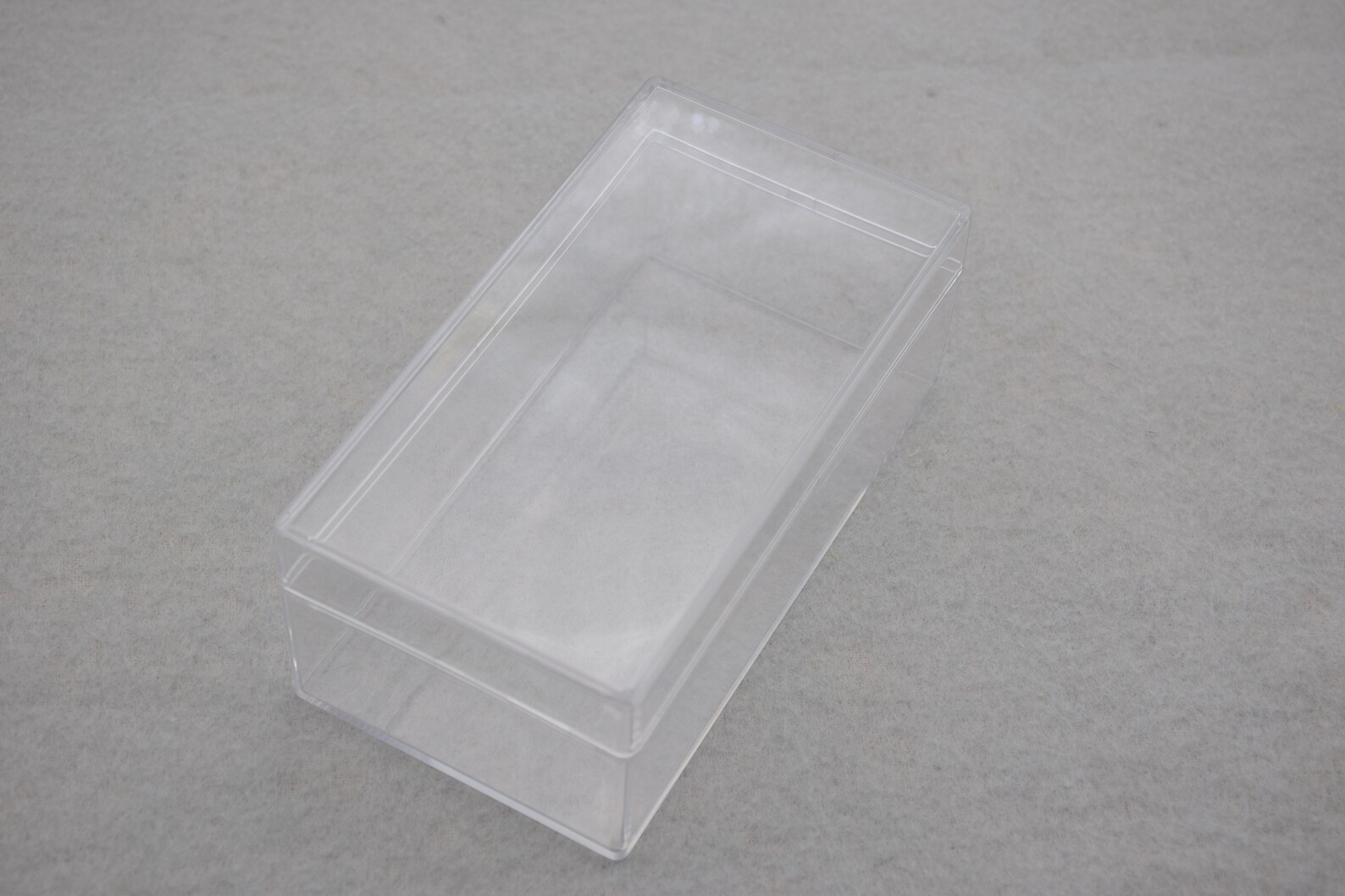 2PCS 130mmx70mmx50mmheight Rectangle Clear Plastic Boxesbox - Etsy