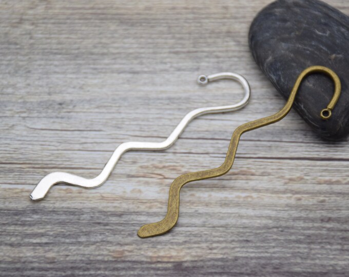 1piece Metal Twisted Coil Bookmarks,flower Bookmarks,readers Gift,book ...