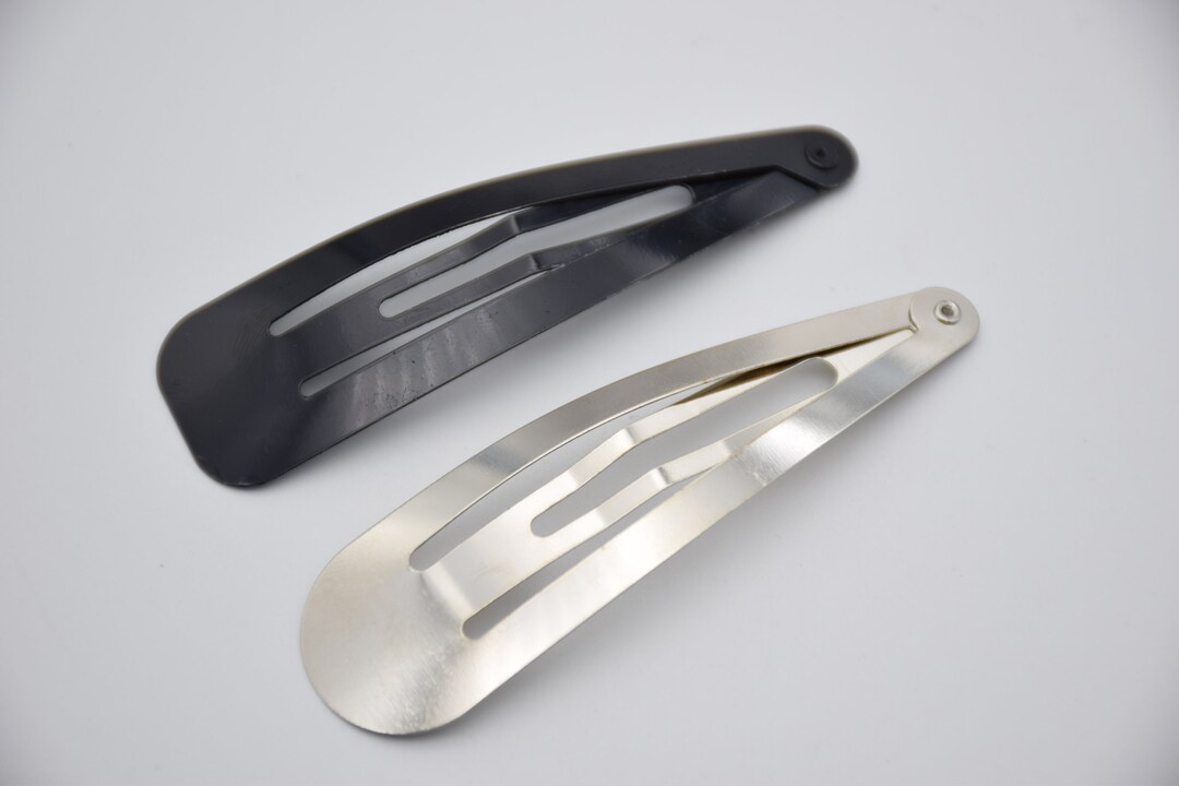 20 Metal Snap Hair Clip,snap Barrettes,hair Bow Flower Clip,baby Hair ...