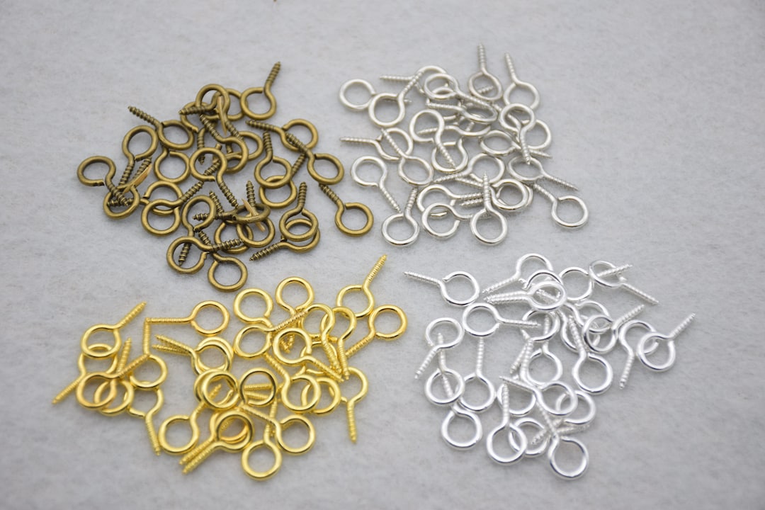 100 Eye Hook Screw,screw Eye Bails,eye Loop Screws,eye Pins,connector ...