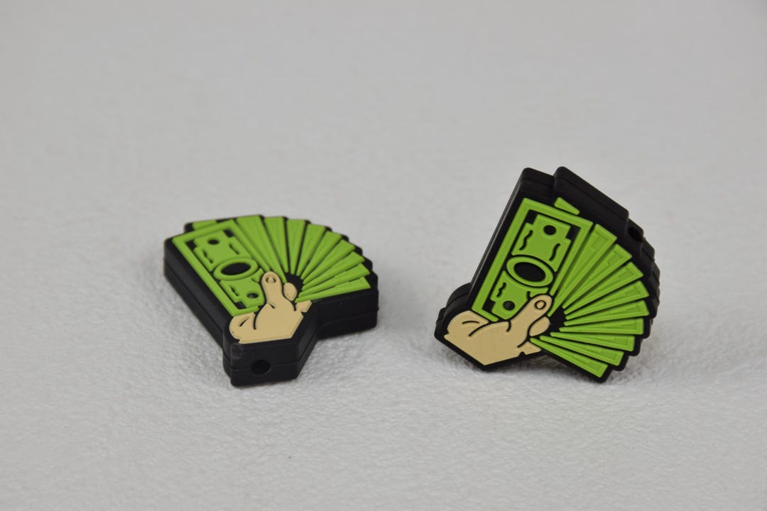 Money Cash Focal Silicone Beads,diy Pen Loose Bead,gifts Charms Beads ...