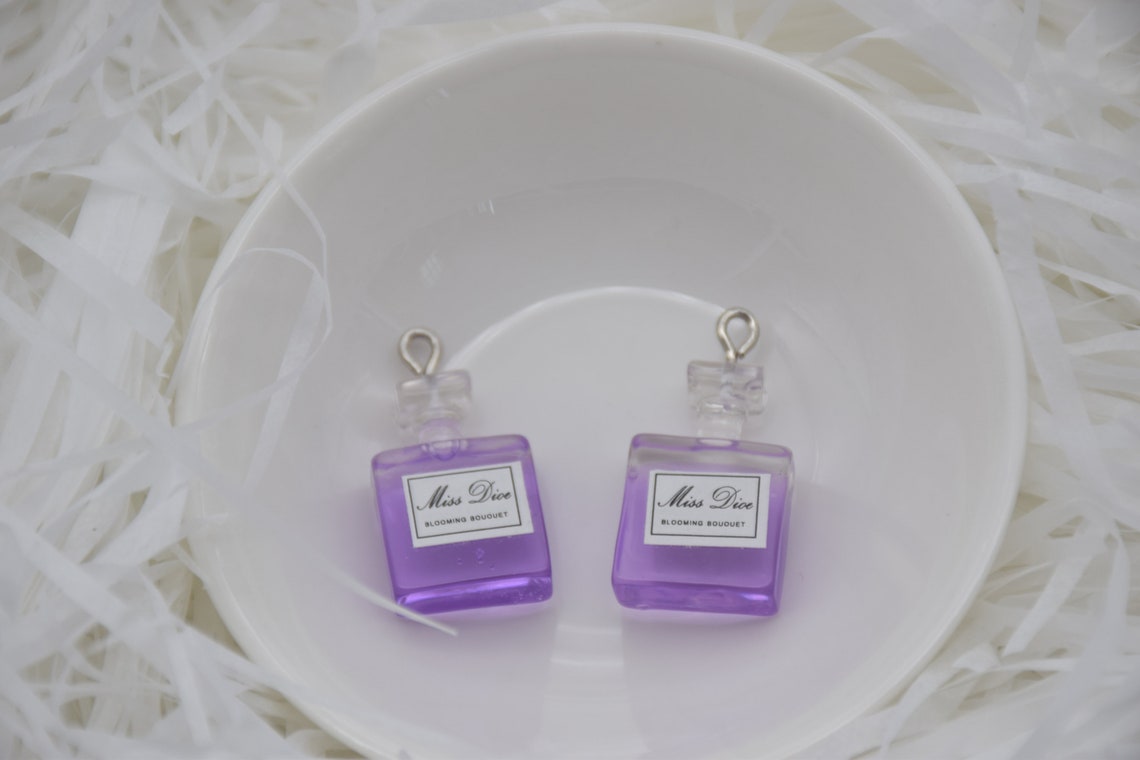 10 Resin/plastic Perfume Bottle Cabochonschristmas Tree - Etsy