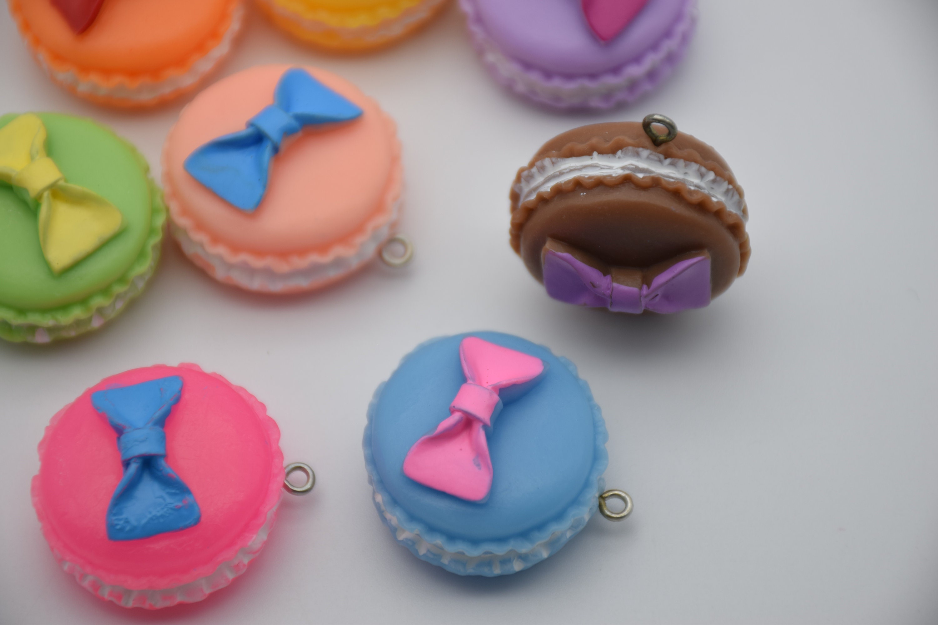 Mix Colors-6 Resin/plastic Macaroon Dessert Cake - Etsy