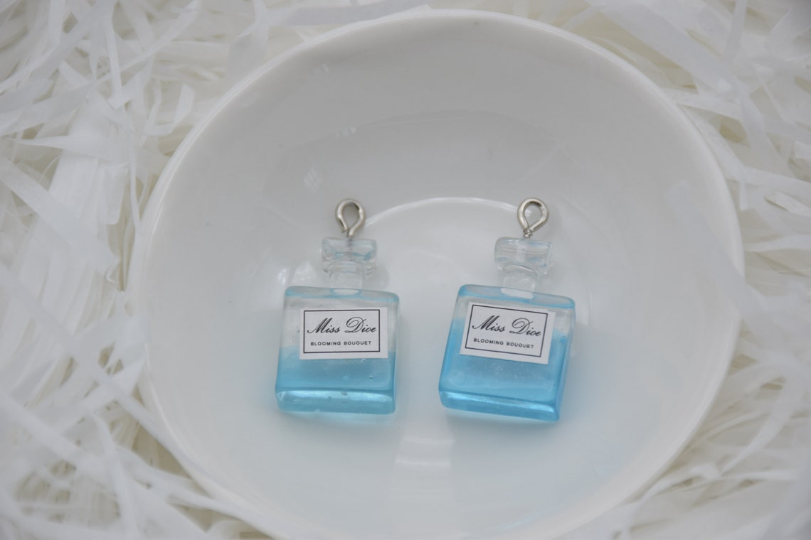 10 Resin/plastic Perfume Bottle Cabochonschristmas Tree - Etsy