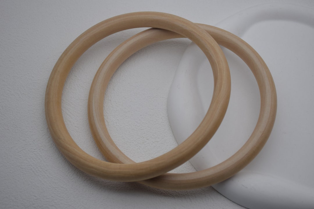 15CM Round Wood Rings,natural Wooden Bangles,unfinished Wood Circles ...
