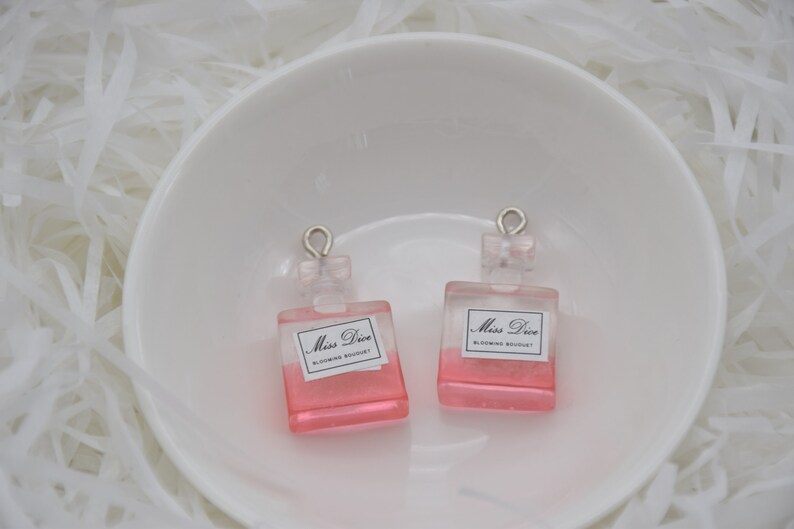 10 Resin/plastic Perfume Bottle Cabochonschristmas Tree - Etsy