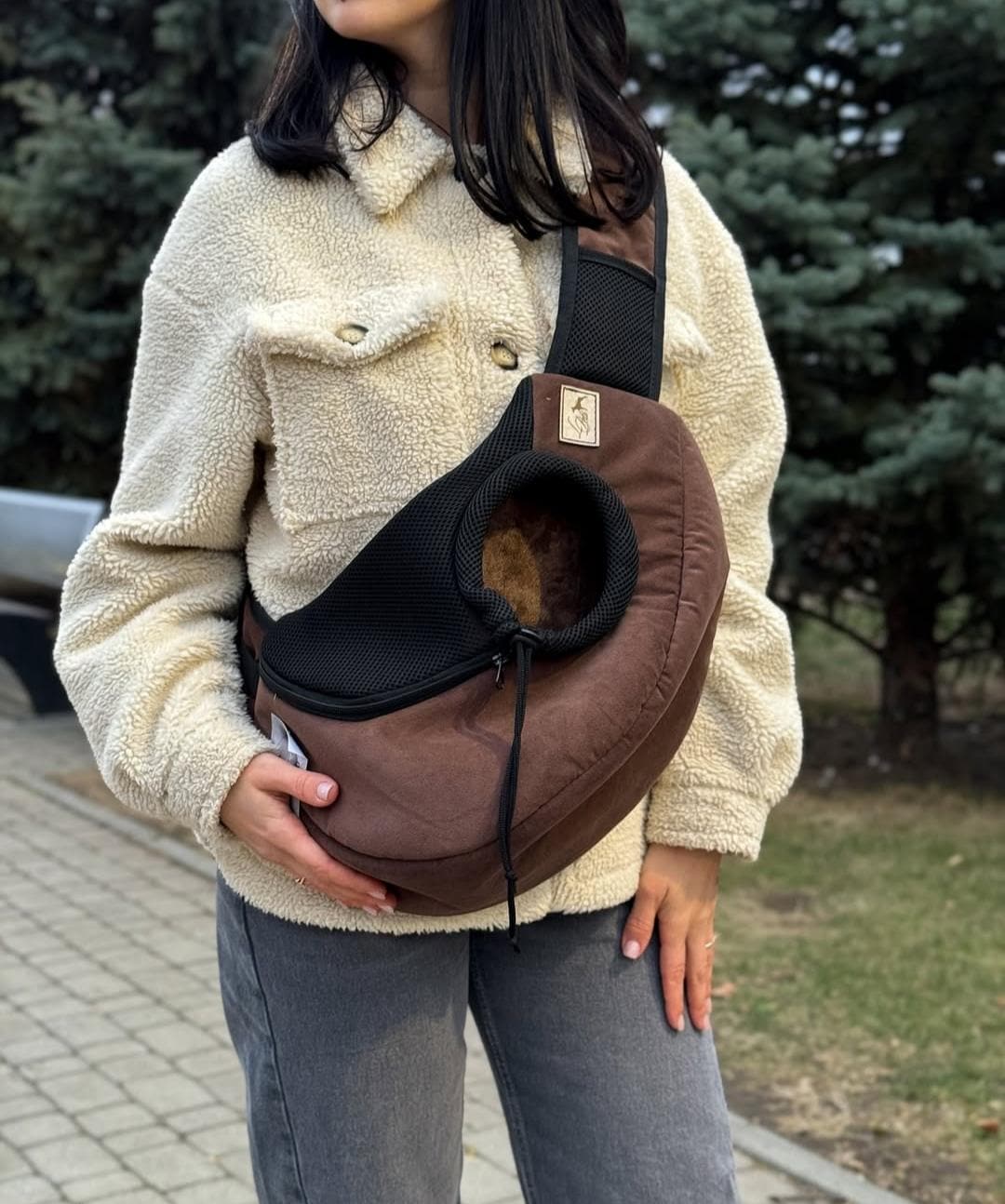Cozy Sling Bag for Small Dogs - Cat Sling Bag,chihuahua Purse,pet ...
