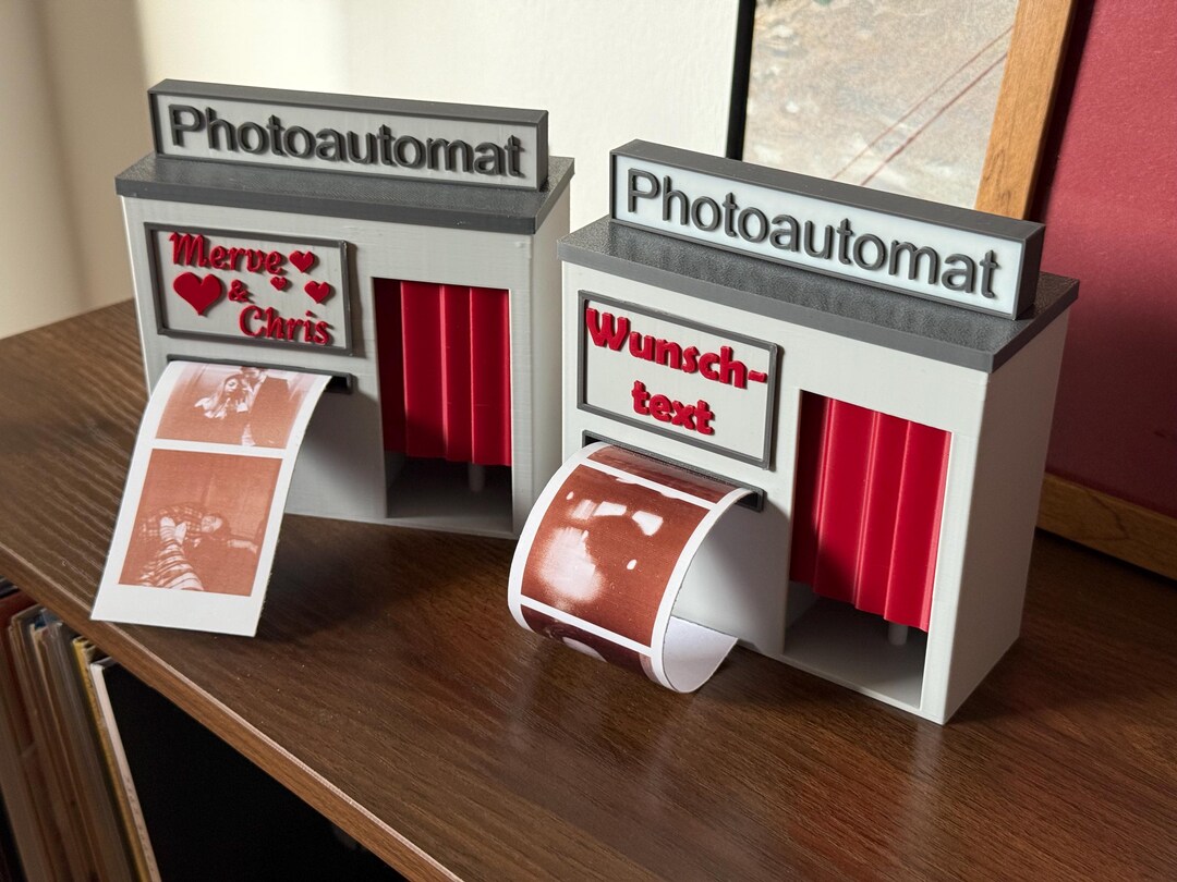 Personalized Mini Photo Booth in Photo Booth Style – 3d-printed ...