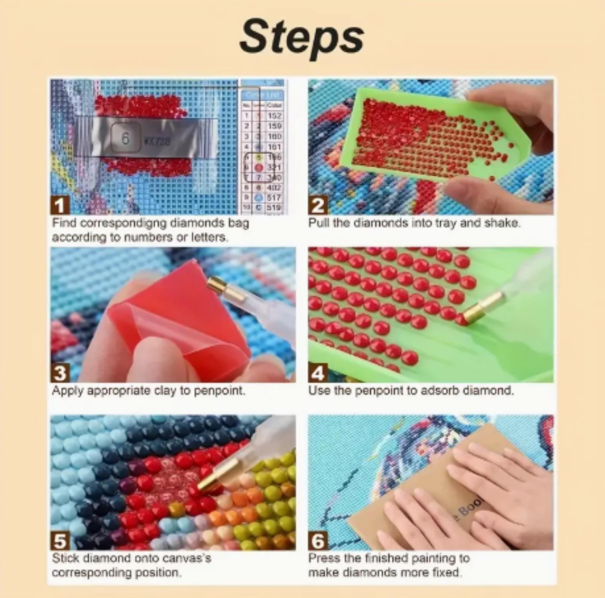 Diamond Art Painting Kit - Screaming Angel Art Crafts Decor - Etsy UK