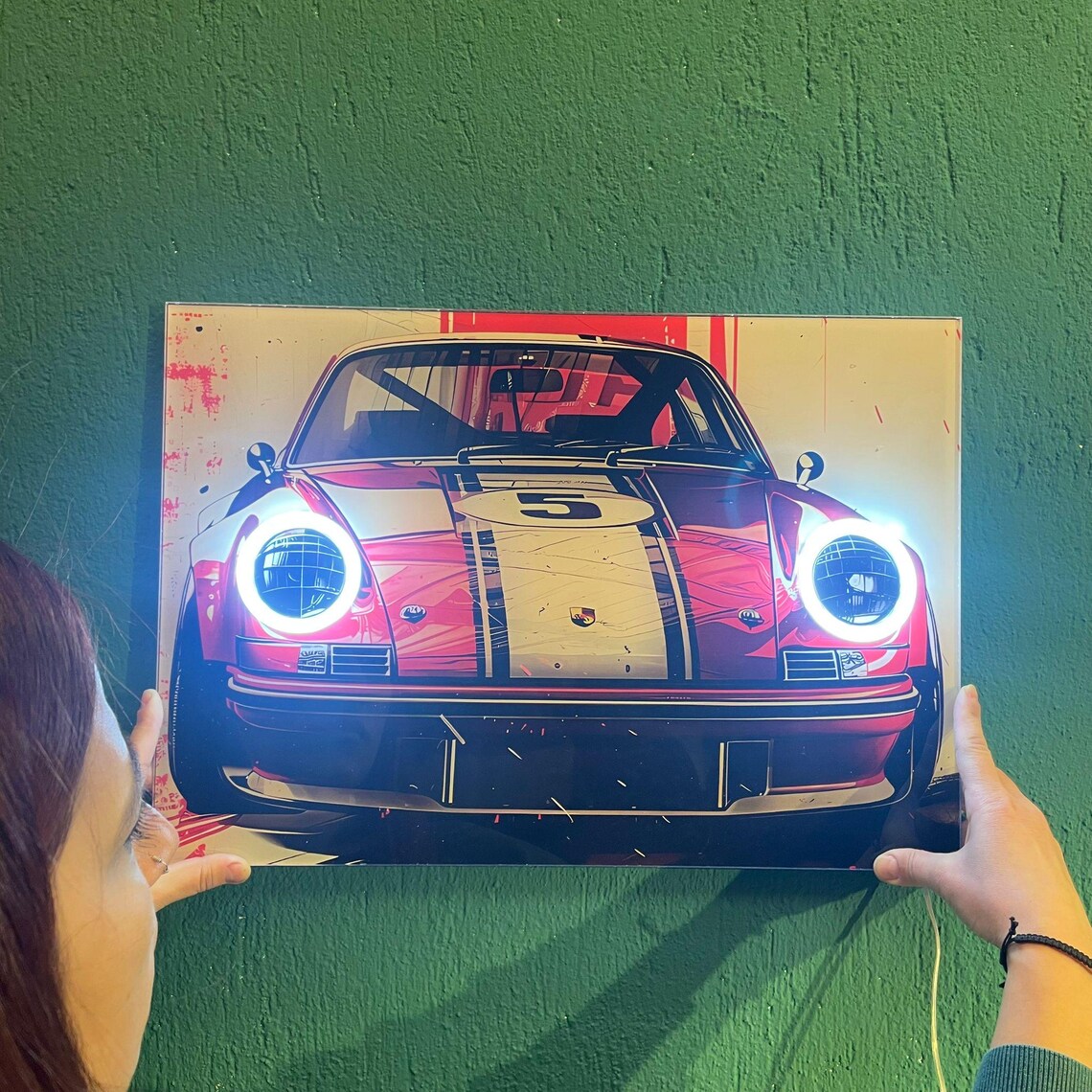 Car Neon Sign, Sport Car Neon Sign, Car Led Sign, Car Artwork, Garage ...