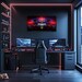 Automotive Neon Acrylic Poster With Neon Lights , Custom LED Backlit ...