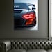 Automotive Neon Poster With Neon Lights, Acrylic LED Wall Art, Custom ...