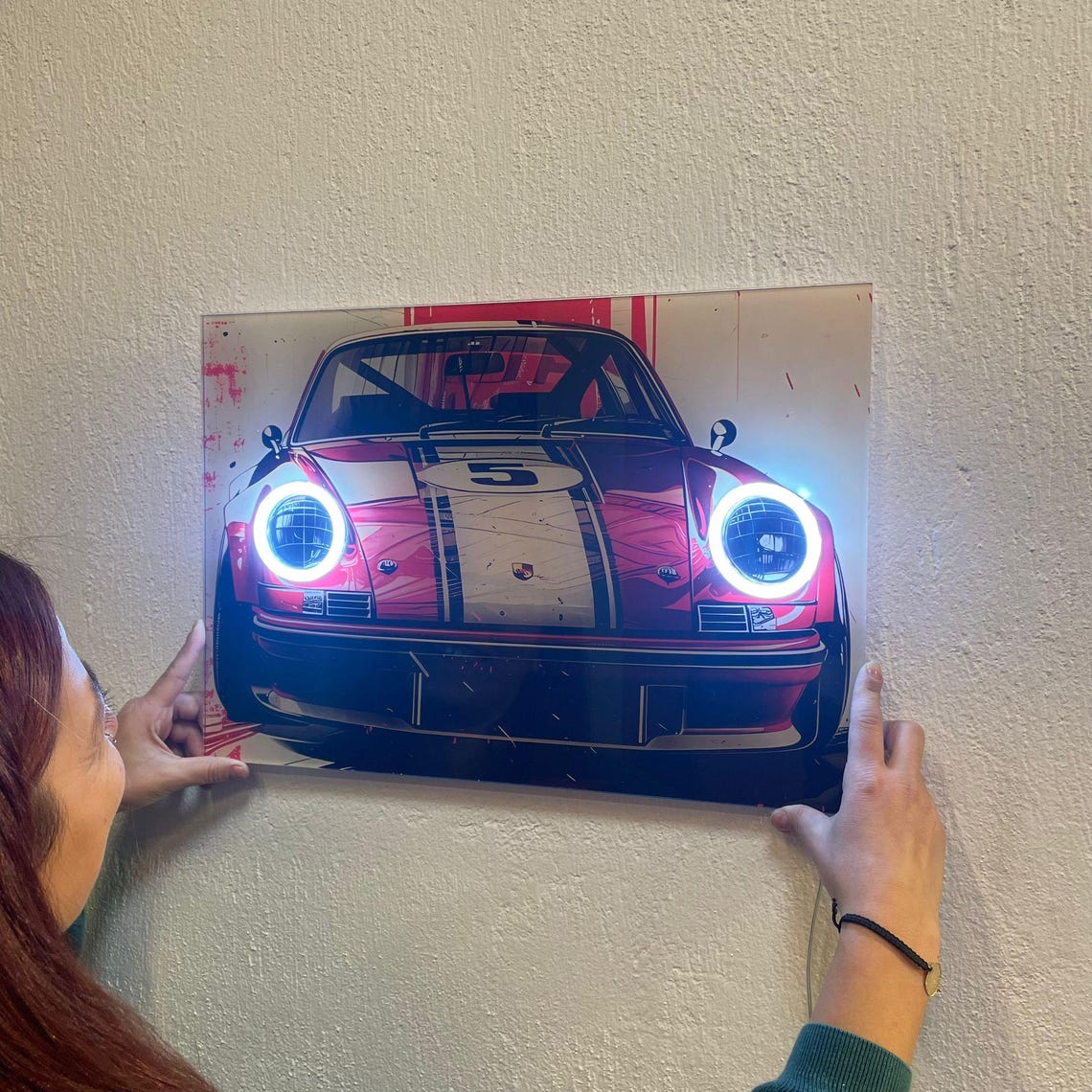 Car Neon Sign, Sport Car Neon Sign, Car Led Sign, Car Artwork, Garage ...