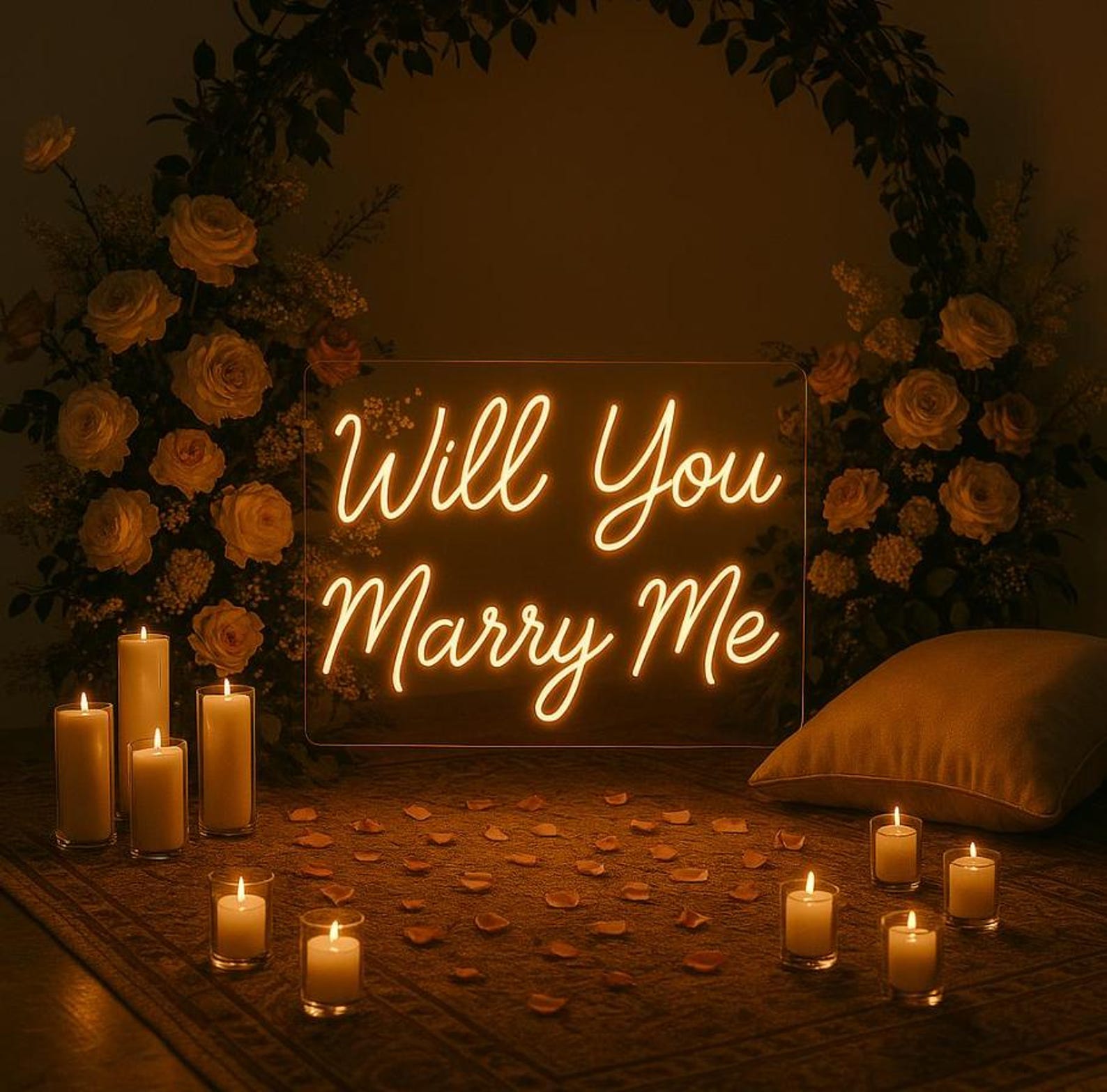 Proposal Light – Will You Marry Me Neon LED Sign for Wedding Decor - Etsy