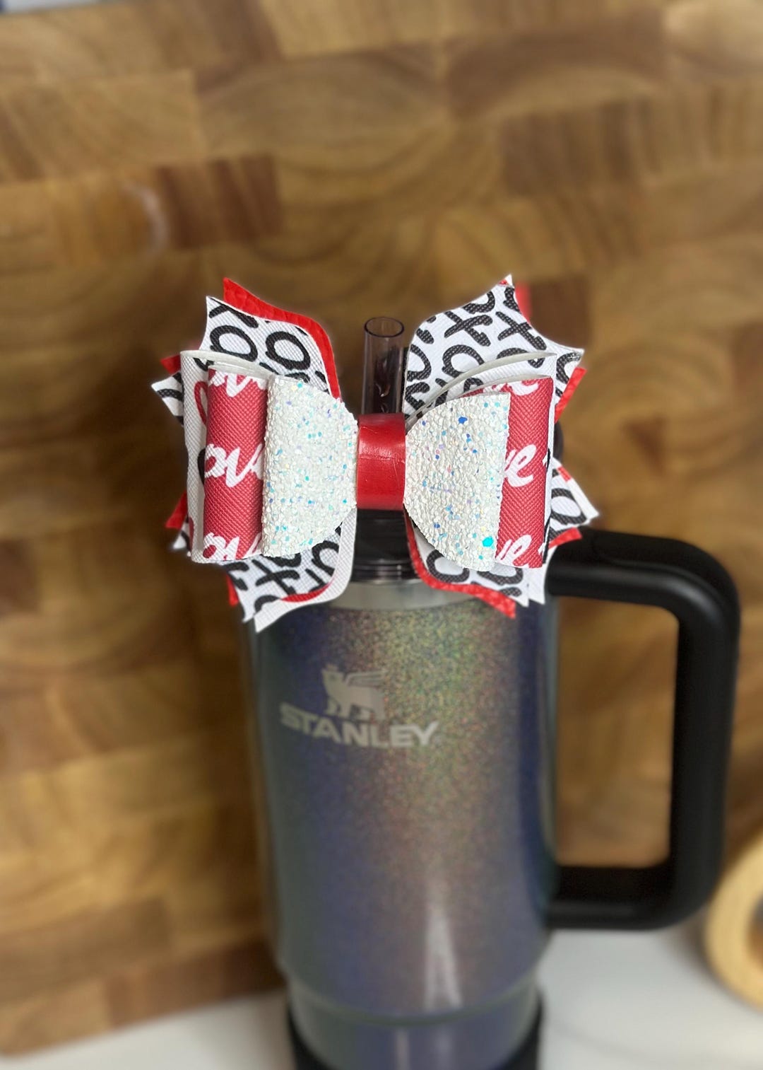 Stanley Straw Topper Bow - Etsy