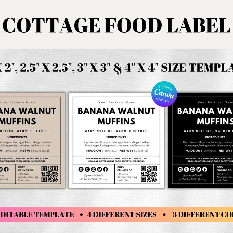 Cottage Bakery License - Etsy