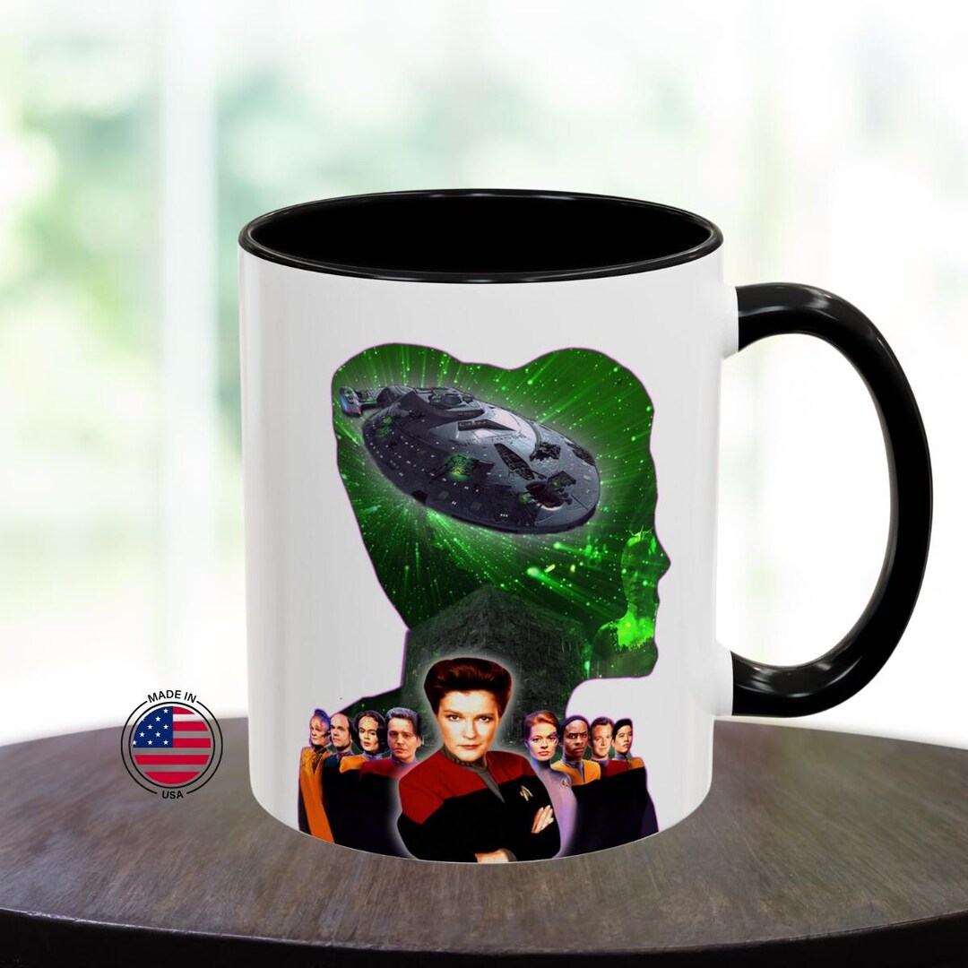 Captain Janeway Coffee Mug, Star Trek Voyager I Cup Gift for Sci-fi ...