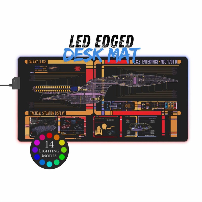 Star Trek Desk Led - Etsy
