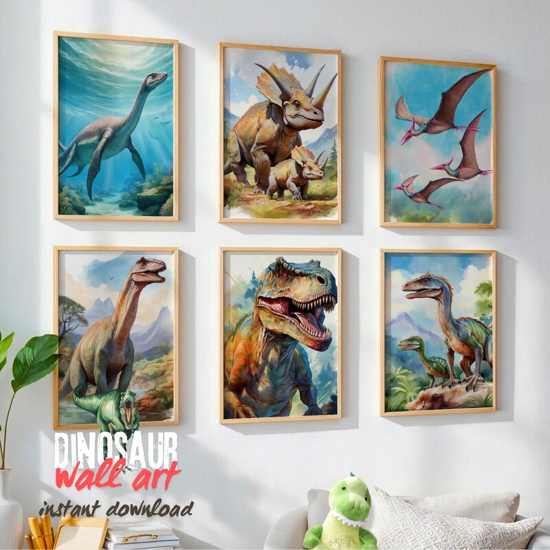 Dinosaur Posters - Etsy