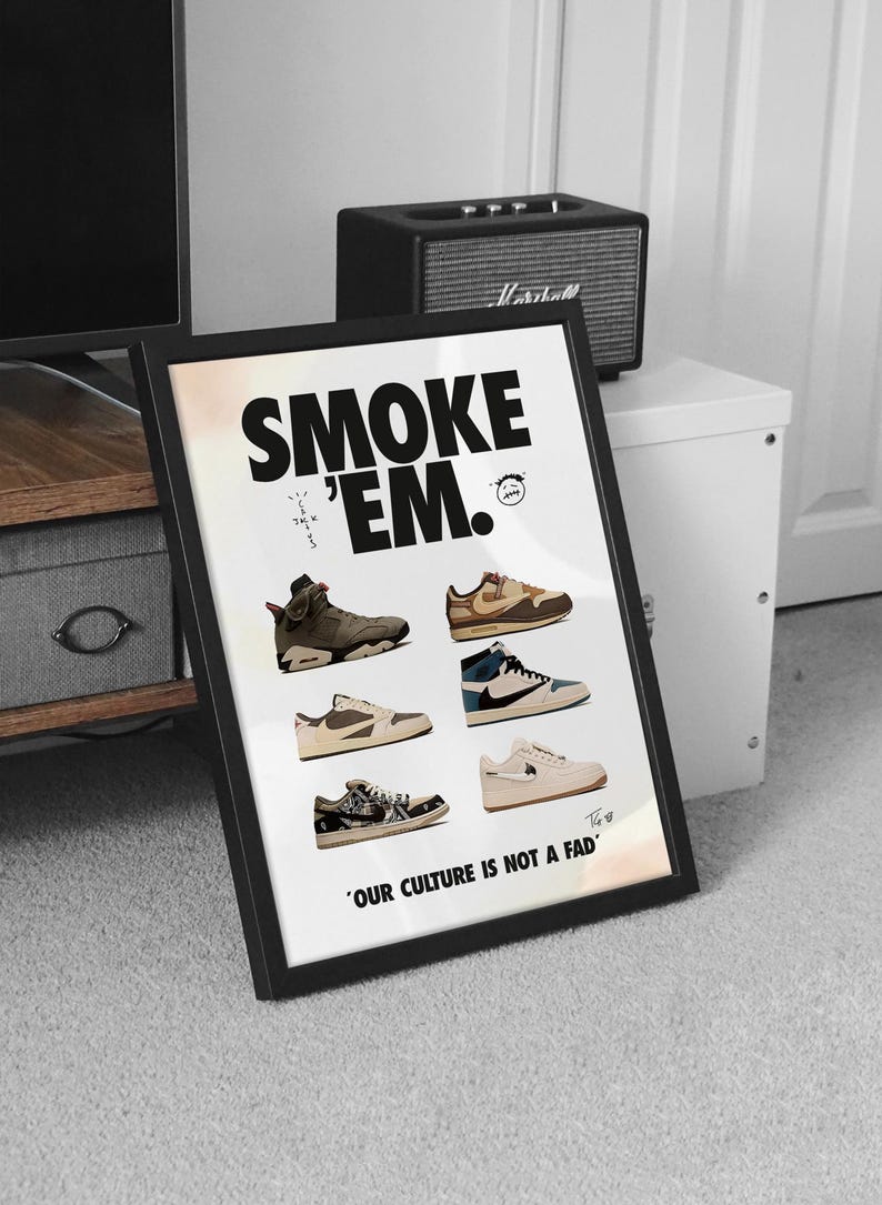 Hypebeast Fashion / Set of 3 Posters / Astroworld / Sneakerhead / Rap ...