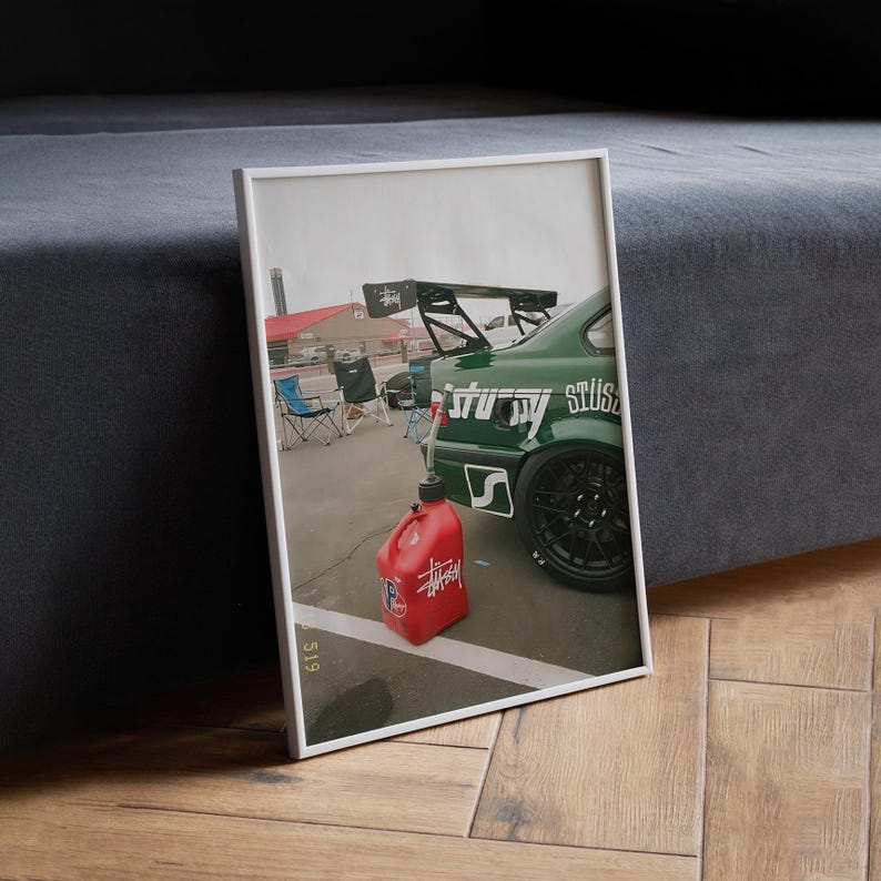 Racing Posters / Set of 3 / Race Car / Trendy Retro Vintage Racing ...