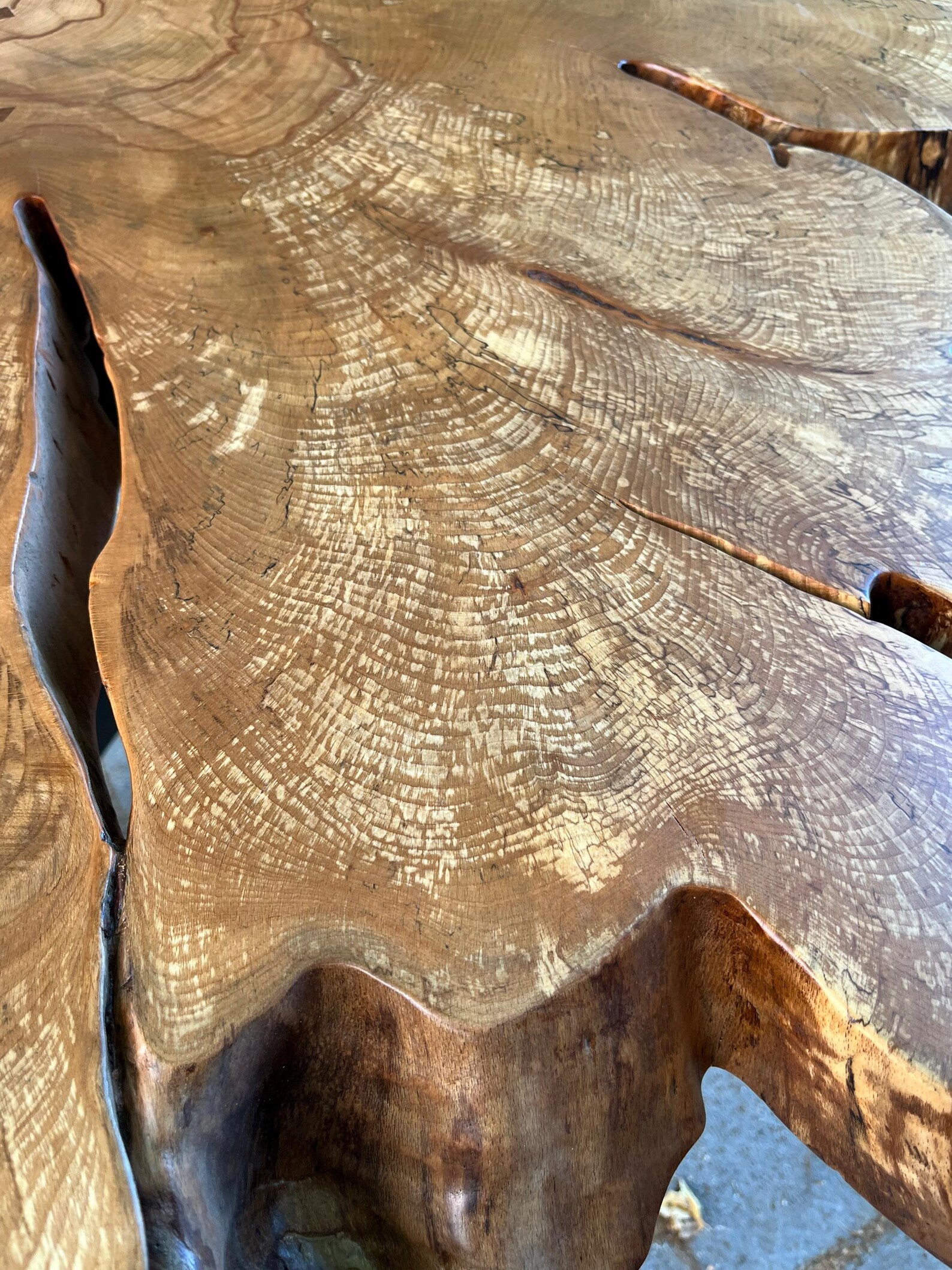 Ash Wood Center Table, Where Elegance Meets Nature – Solid Ash Wood ...