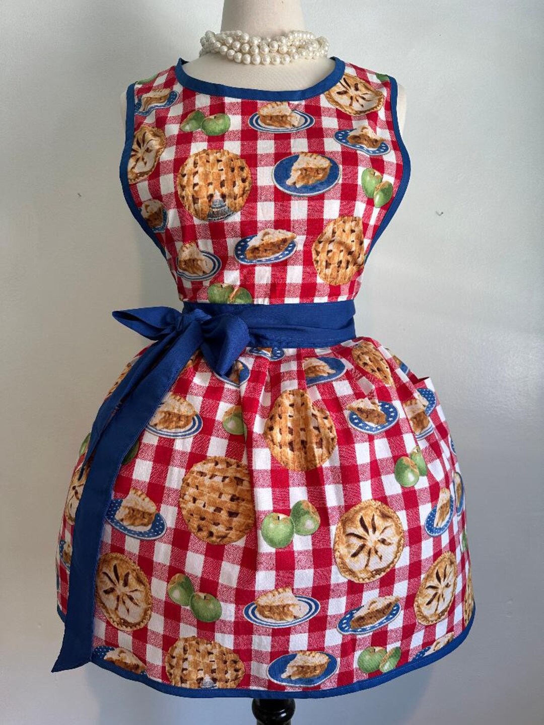 American Pie Apple Pie Apron Women's Retro Apron - Etsy