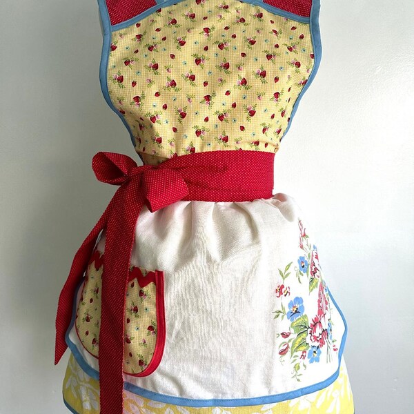 Retro 50s Apron - Etsy