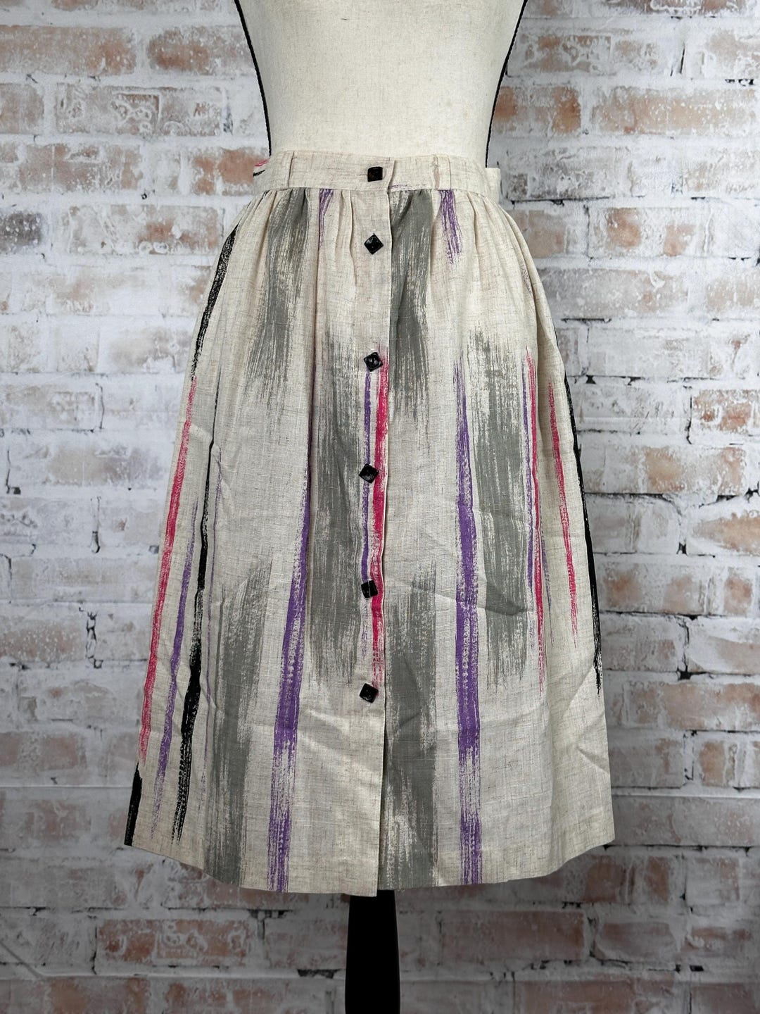 True Vintage 70s Women’s ILGWU Union Made Cream Burlap Textured ...