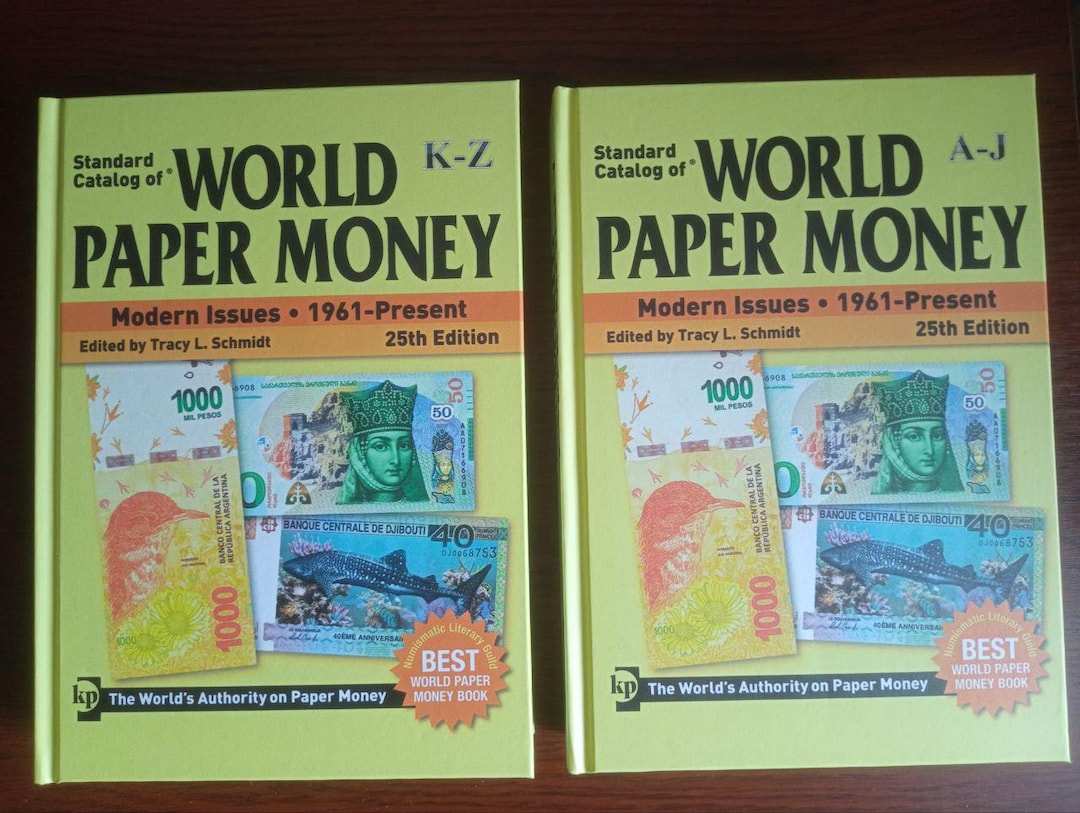 Standart Catalog of World Paper Money 1961-2018 Banknotes. Book in 2 ...