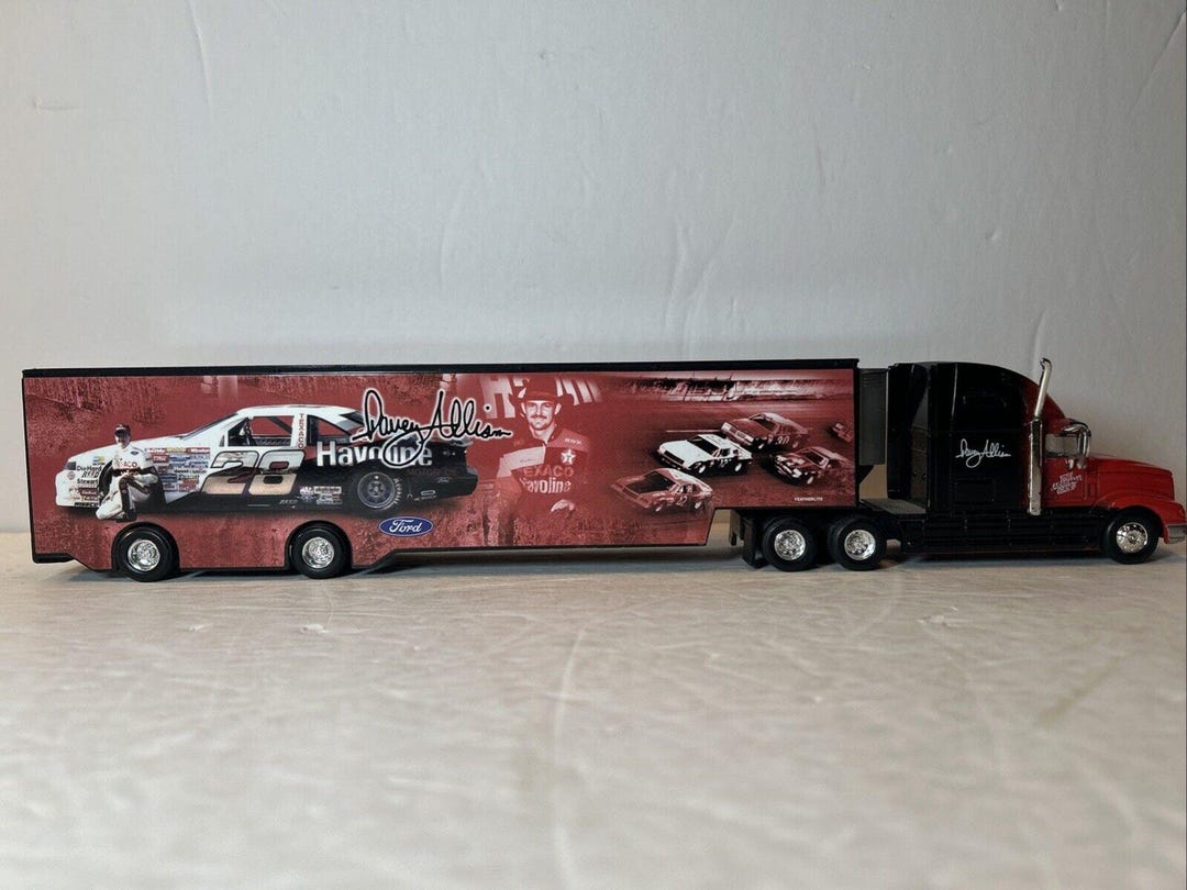 1990 Matchbox Super Star Transporters Davey Allison 28 Texaco Havoline ...