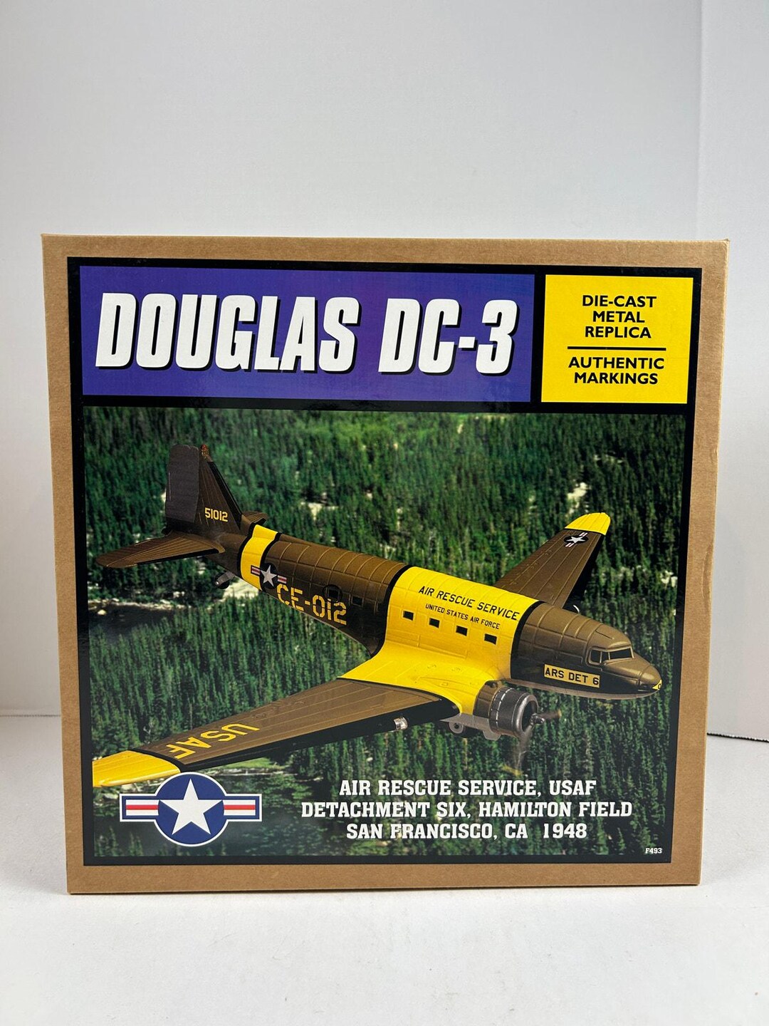Ertl Collectibles Douglas DC-3 Air Rescue Service 1948 Die-cast Plane ...