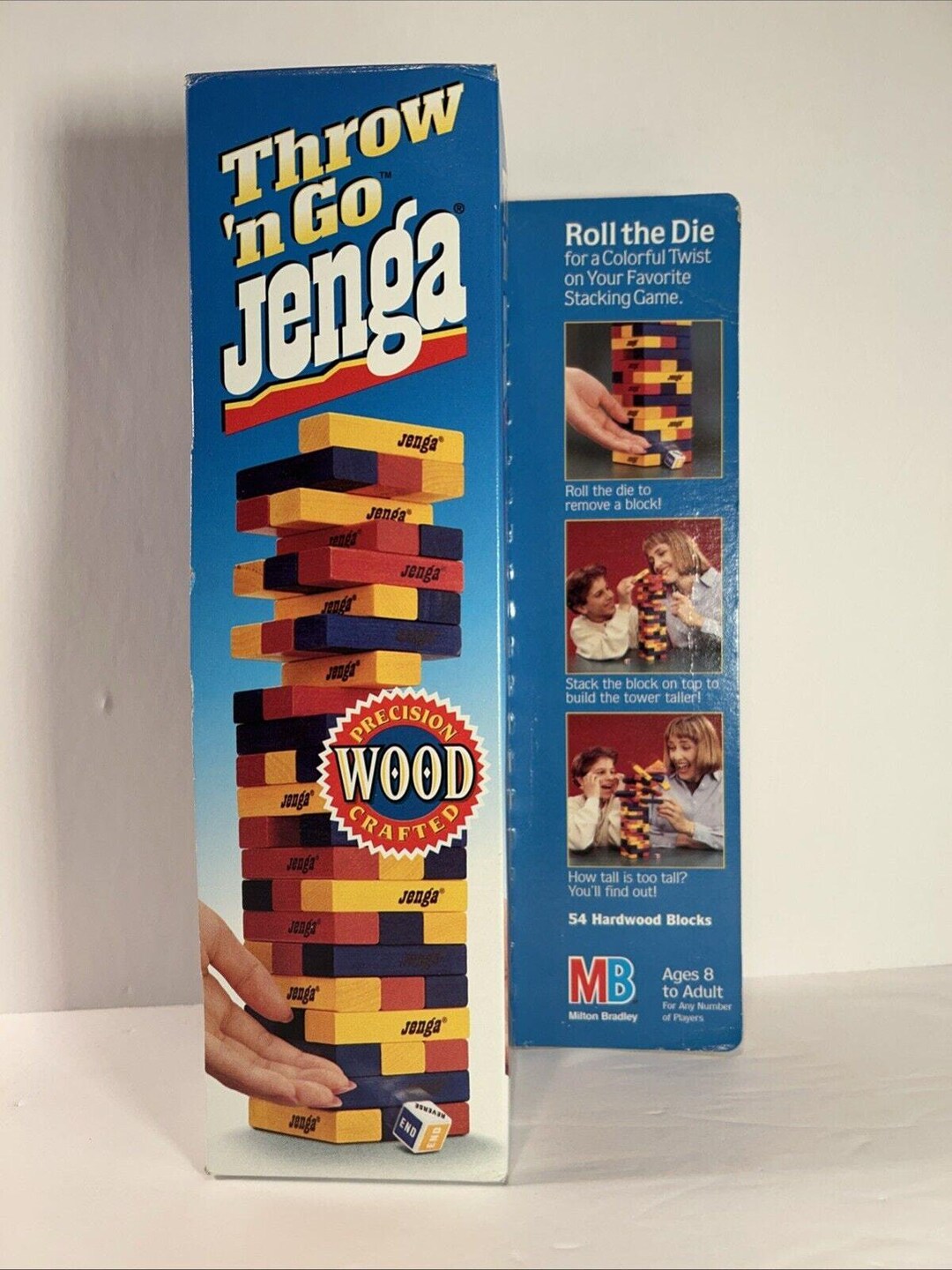 Milton Bradley 1995 Jenga "throw 'n Go Game NIB - Etsy