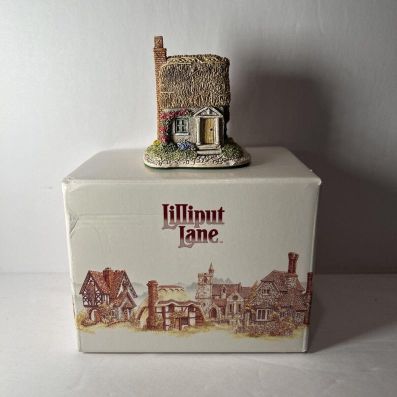 Lilliput Lane the Spinney Cottage Collectible Miniature - Etsy