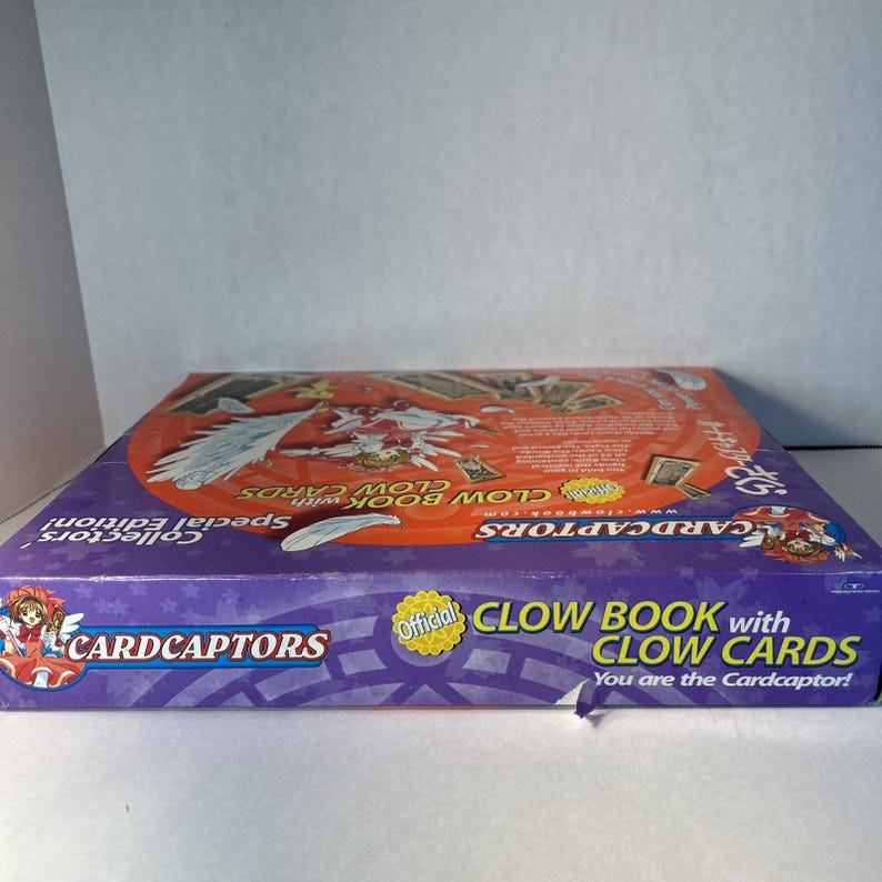 Cardcaptors Clow Book With 52 Clow Cards Collector's Special Edition - Etsy