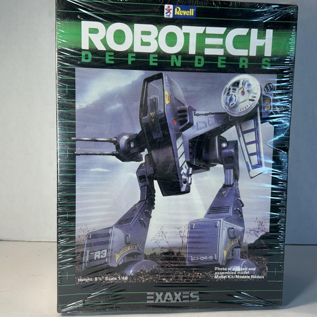 Sealed Revell 1985 Robotech Defenders Exaxes 1:48 Model Kit Vintage - Etsy