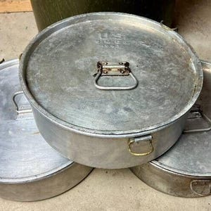 WWII US Army Mermite Food Container 1943/44 SMCO W/ 3 Inserts Militaria ...