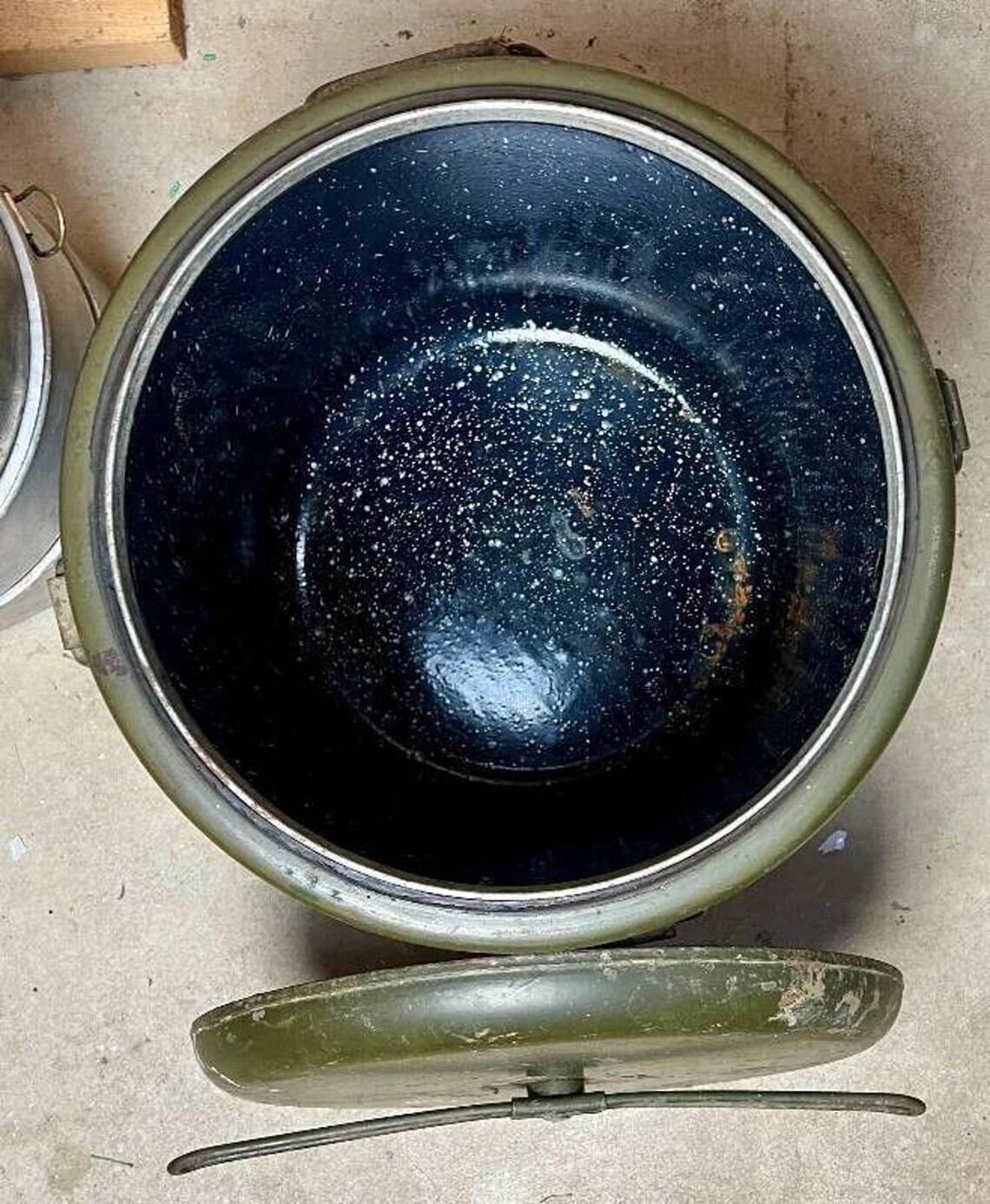 WWII US Army Mermite Food Container 1943/44 SMCO W/ 3 Inserts Militaria ...