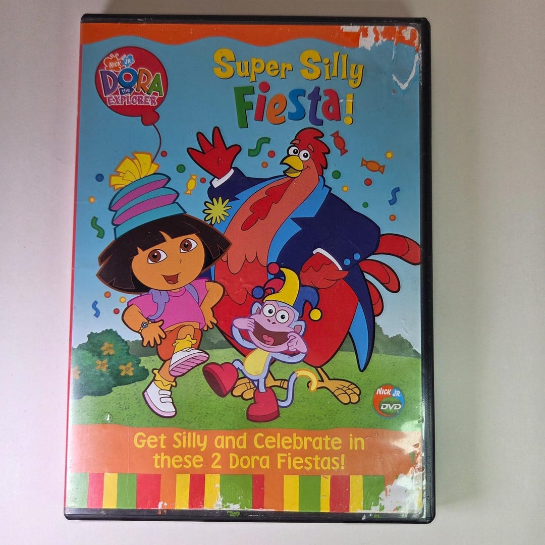 Dora the Explorer - Super Silly Fiesta DVD - Etsy