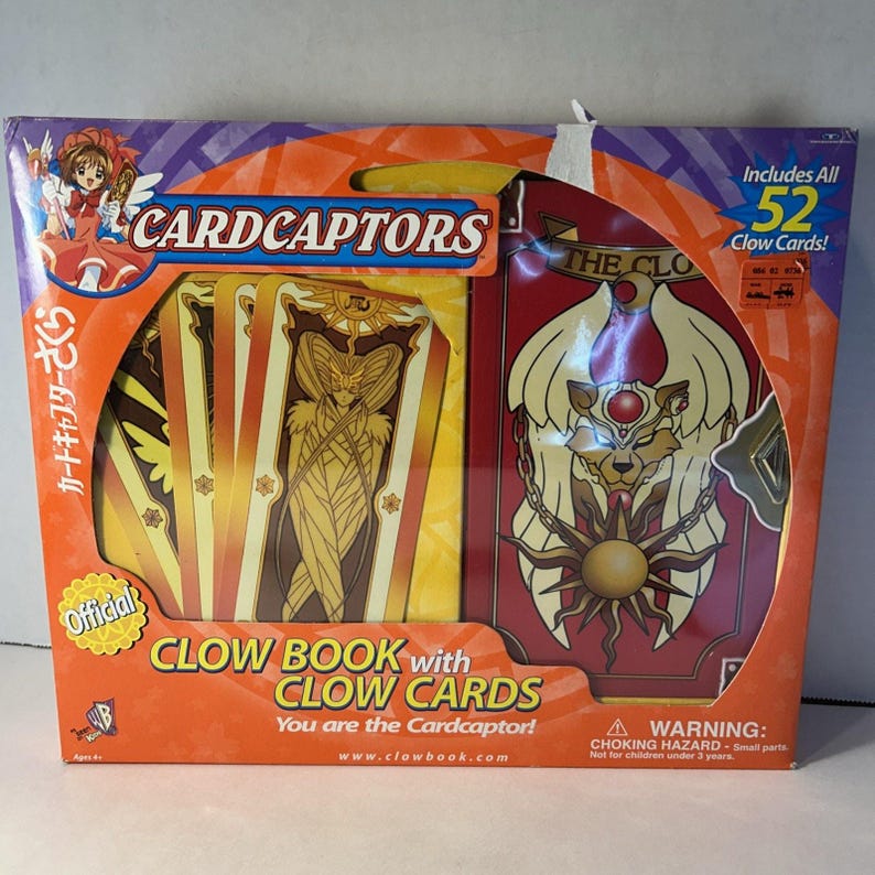 Cardcaptors Clow Book With 52 Clow Cards Collector's Special Edition - Etsy