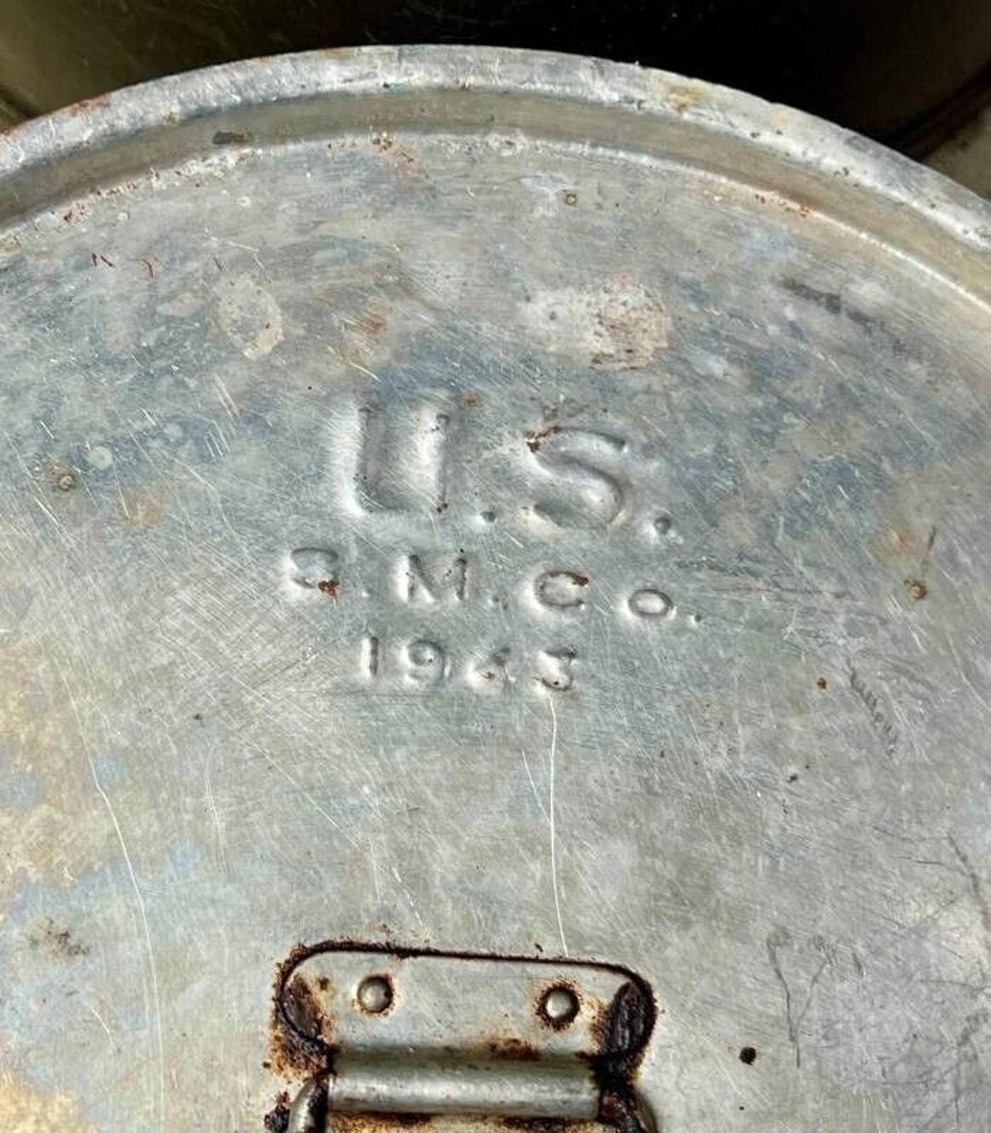 WWII US Army Mermite Food Container 1943/44 SMCO W/ 3 Inserts Militaria ...