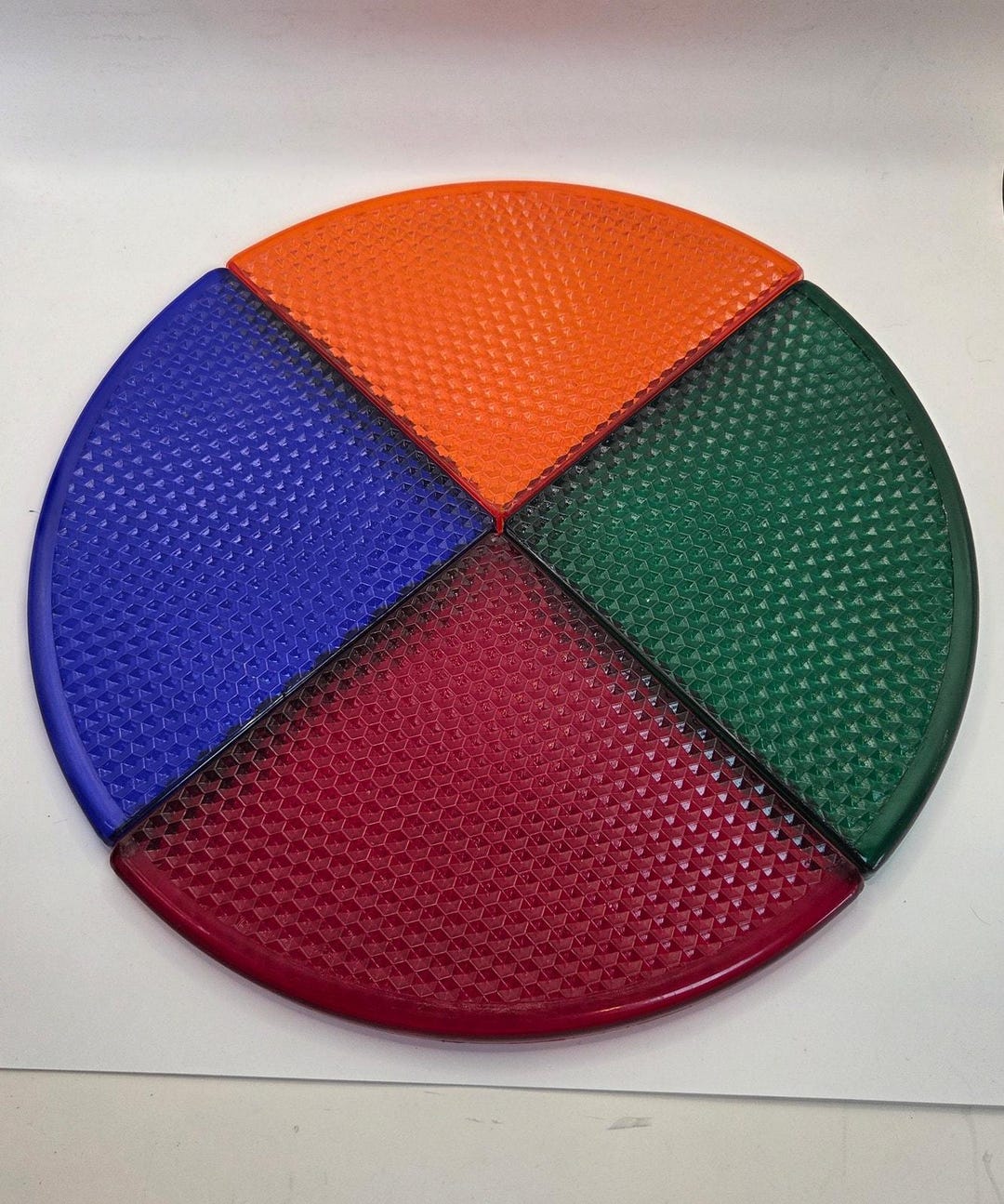 Vintage 12" Penetray Style Color Wheel Disc Replacement for Xmas Tree ...