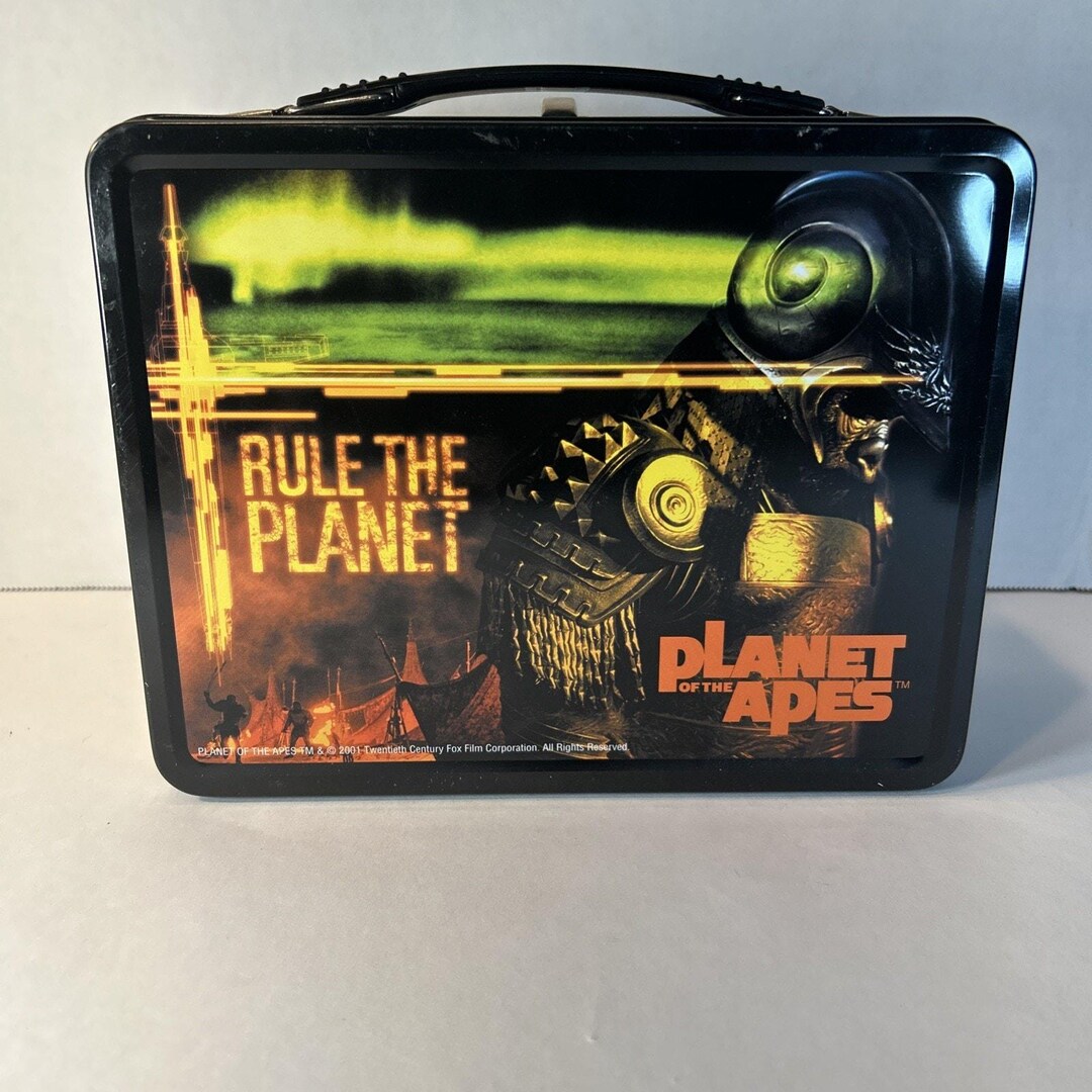 2001 Planet of the Apes Metal Lunchbox With Thermos NECA Movie ...