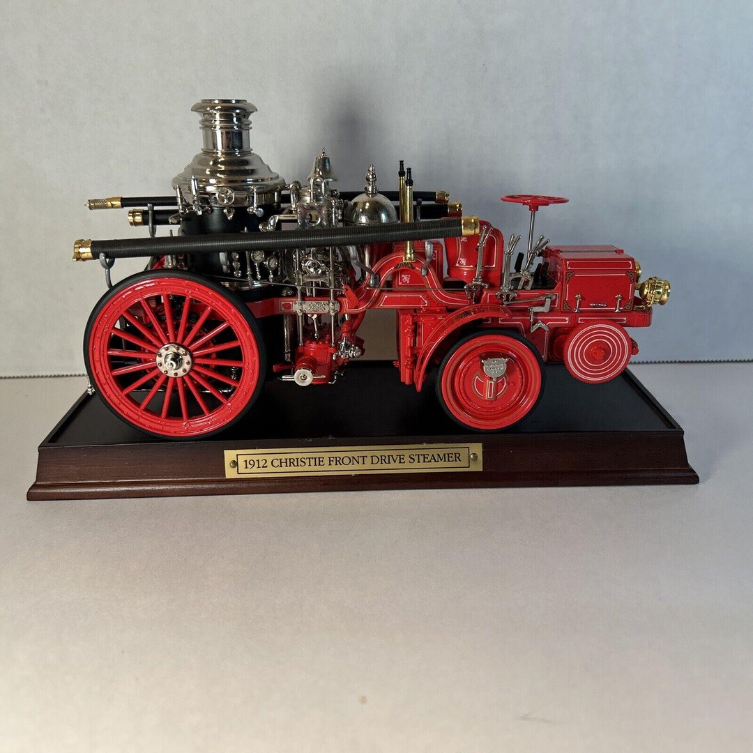 Franklin Mint 1912 Christie Front Drive Steamer Fire Engine Diecast ...
