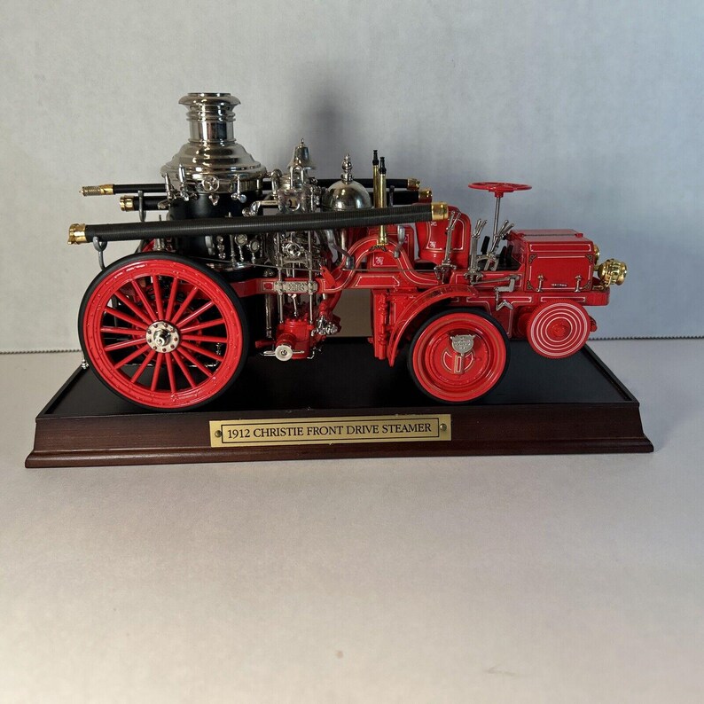 Franklin Mint 1912 Christie Front Drive Steamer Fire Engine Diecast ...