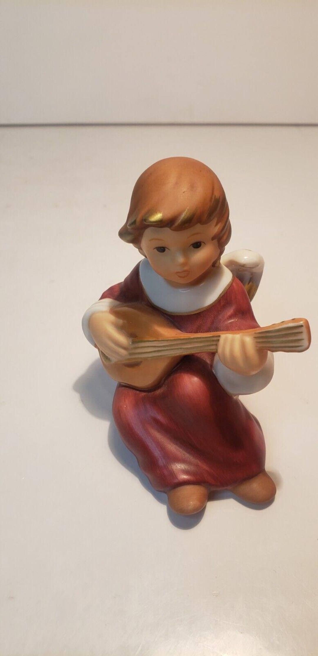 Goebel Girl Angel Playing Guitar Figurine 4 3/4" Tall - Etsy